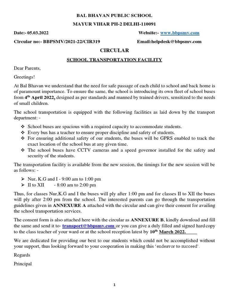 School Bus Transportation Request Form | PDF | Bus | School Bus