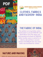 The Tale of Textile From Indus Valley Civilization | PDF | Textiles | Yarn