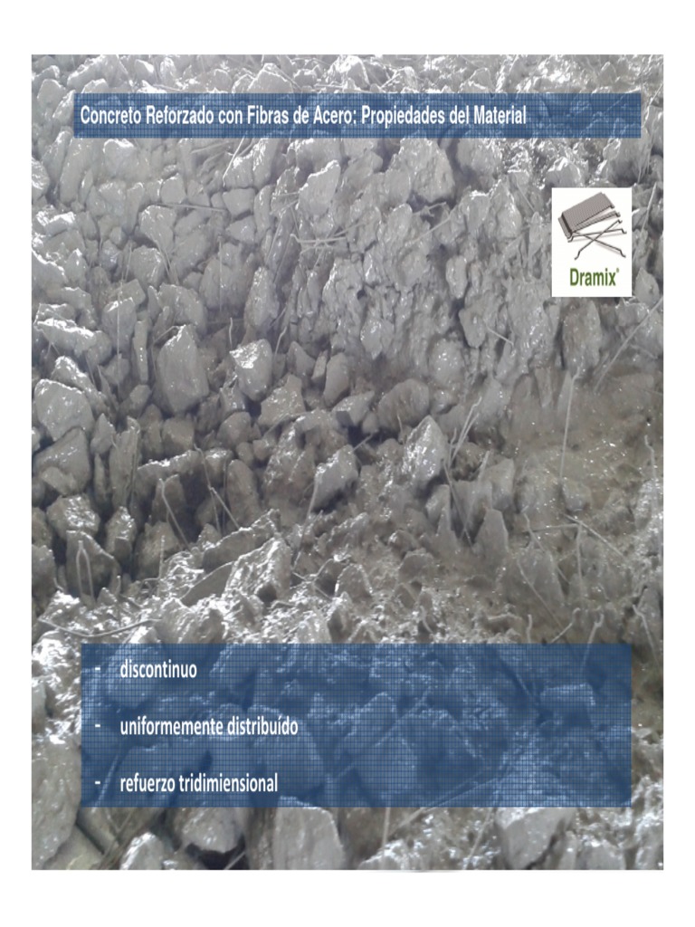 Bases de Diseño DRAMIX SFRC | PDF | Ingeniería de Edificación ...