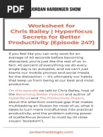 Hyper Focus - Chris Bailey | PDF