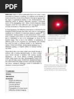 Defraction of Light | PDF | Diffraction | Interference (Wave Propagation)