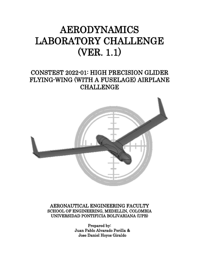 Final Project Aerodynamics Laboratory 2022-1 | PDF | Aircraft | Flight