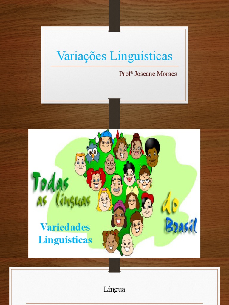 Variações Linguísticas | PDF | Cognição | Linguística