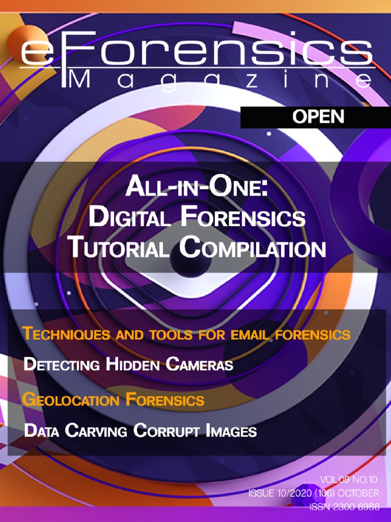 Eforensics Magazine 2020 10 All-in-One Digital Forensics Tutorial Compilation | PDF | Ios ...