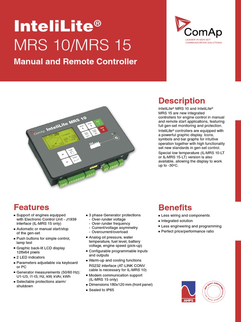 Intelilite Mrs 10/Mrs 15: Manual and Remote Controller | PDF | Computer Engineering | Electrical ...