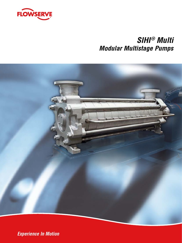 Sihi Multi en A4 | PDF | Pump | Bearing (Mechanical)