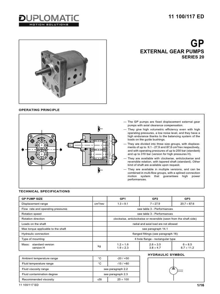 Gear Pump 1,2 & 3 | PDF | Pump | Viscosity