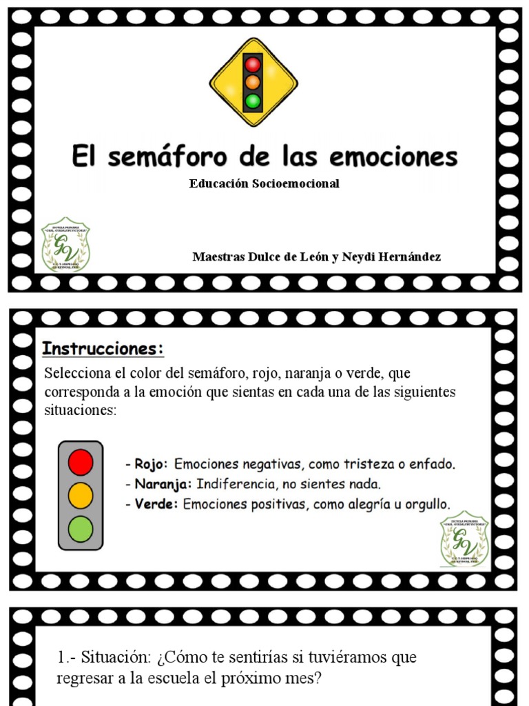 Semaforo de Las Emociones | PDF