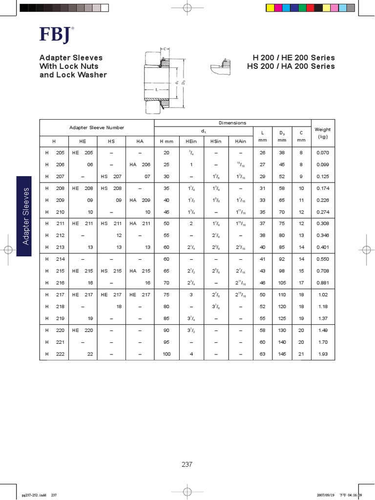 Specifications and Dimensions for H 200, H 300, and H 2300 Series ...
