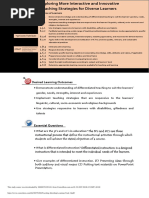 Teaching Intership Learning Task 5 | PDF | Learning Styles | Learning