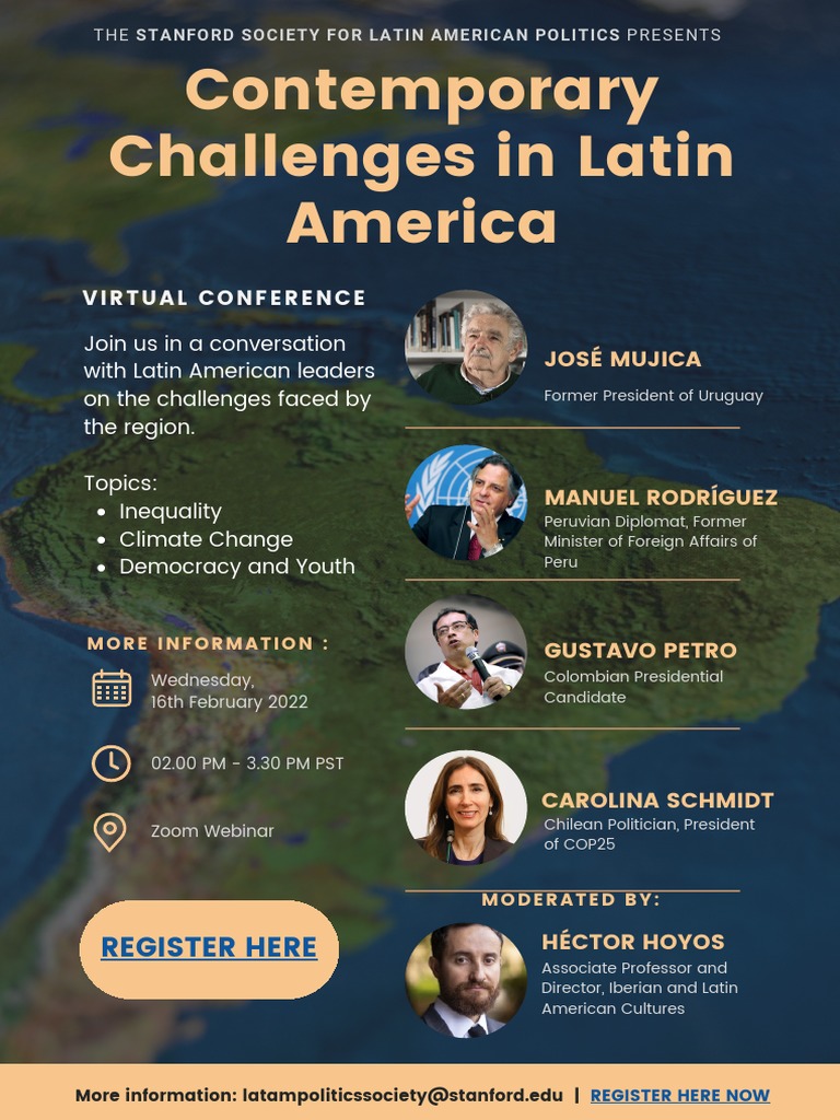 Contemporary Challenges in Latin America: Register Here | PDF
