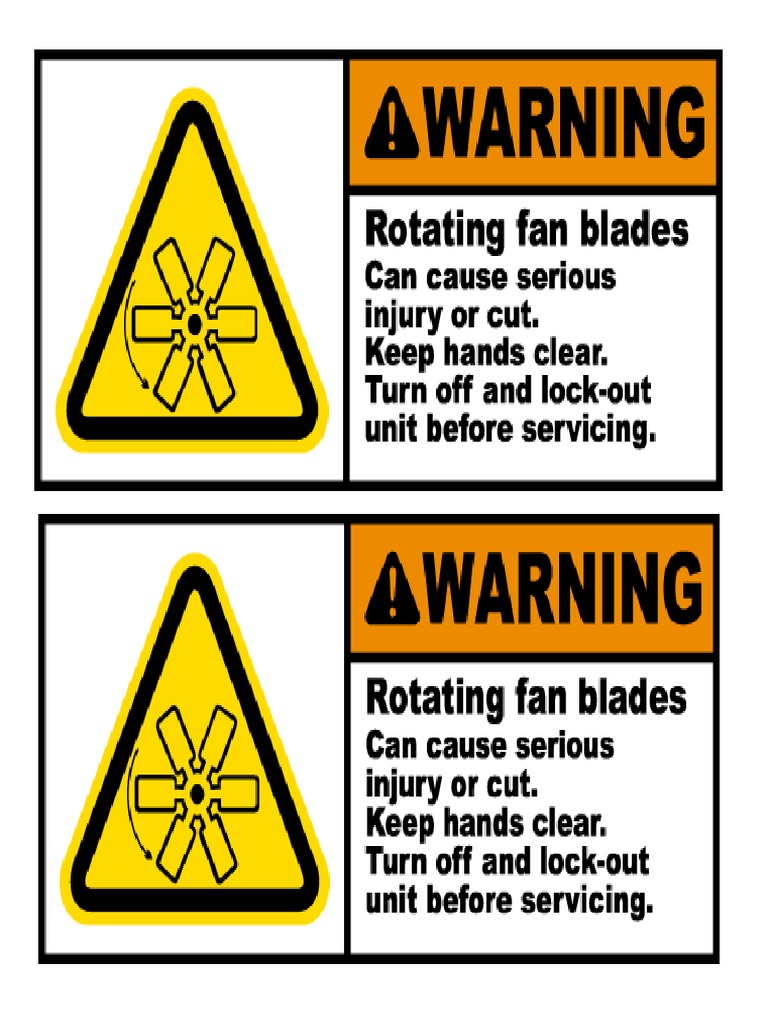Rotating Fan Blade - Signage | PDF