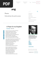 Life Doesnt Frighten Me - Poem | PDF