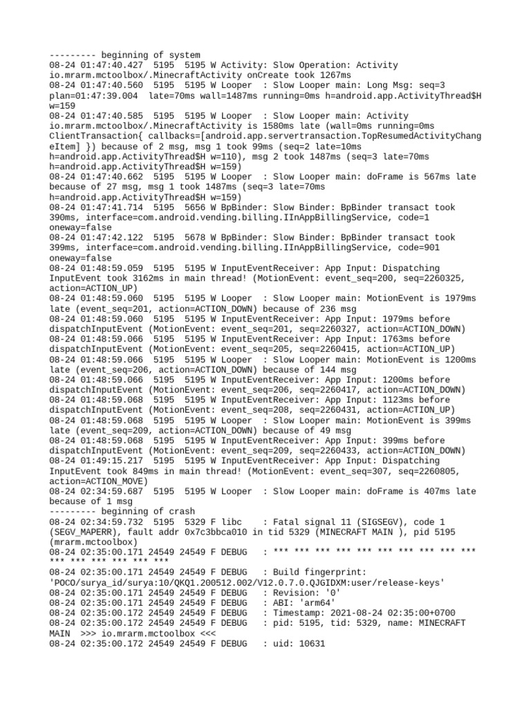 Toolbox Log | PDF | Library (Computing) | Computing