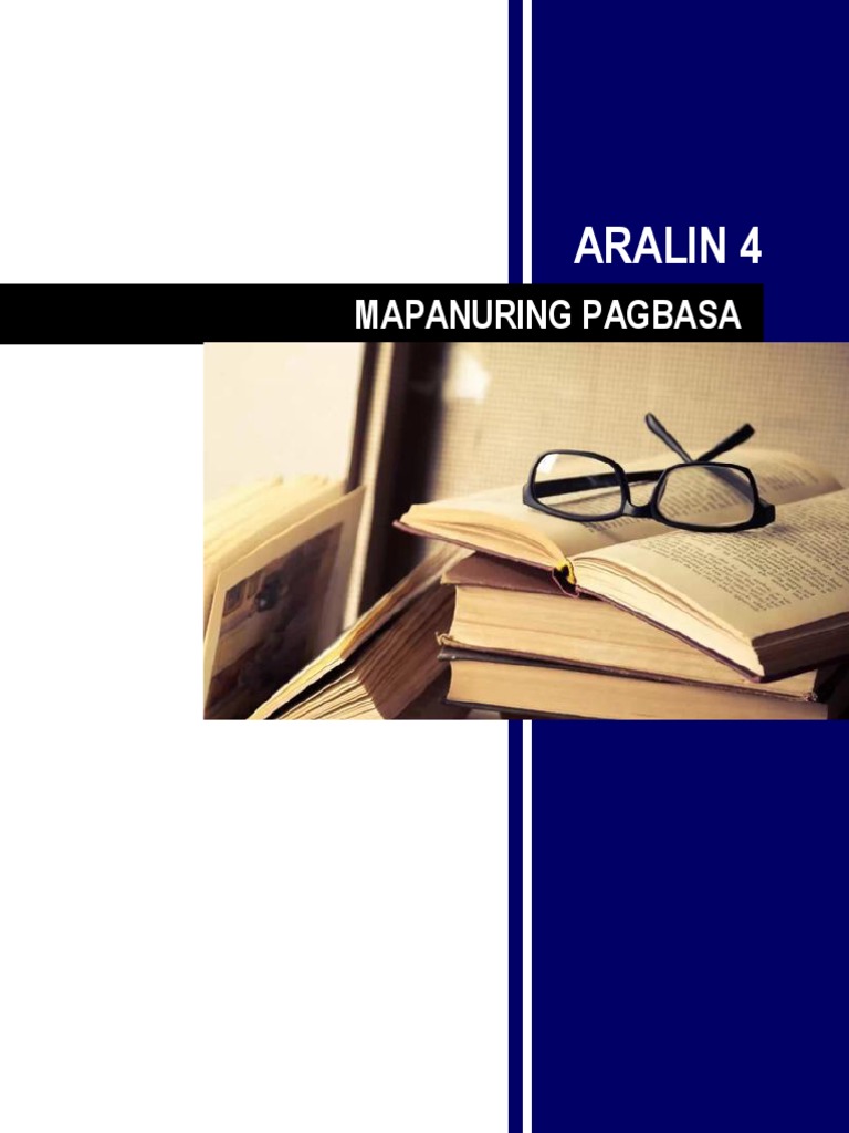 Aralin 4 - Mapanuring Pagbasa | PDF