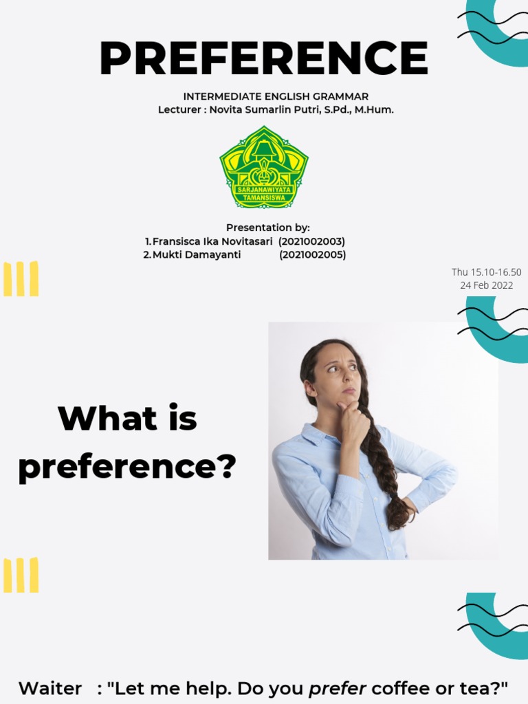 PREFERENCE (1) | PDF