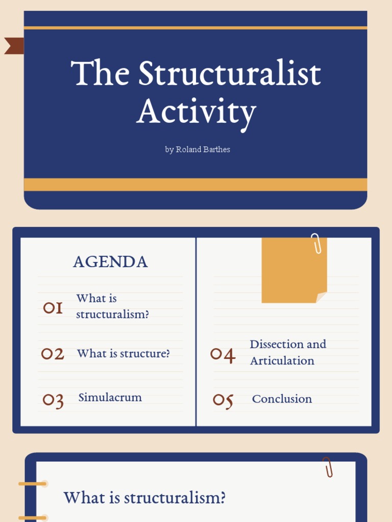 The Structuralist Activity: by Roland Barthes | Download Free PDF ...