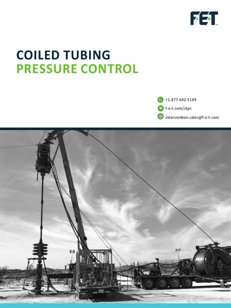 Coiled Tubing Pressure Control Capabilities | PDF | Pipe (Fluid ...