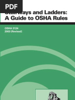 OSHA Ladder Safety Standards 1910.23 | PDF | Ladder | Nature