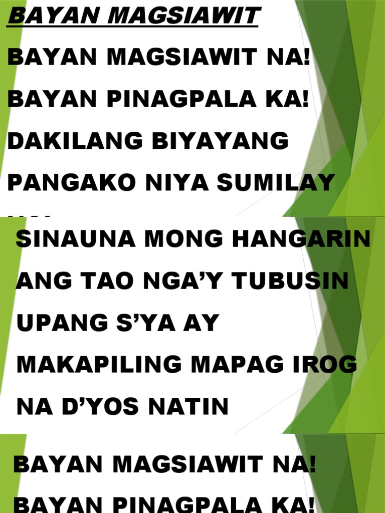 2020 Easter Line Up Lyrics | PDF