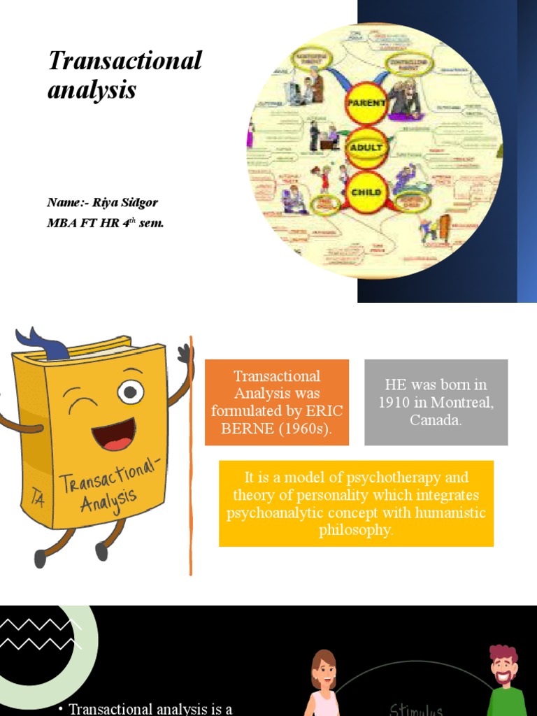 Transactional Analysis | PDF | Psychology | Behavioural Sciences