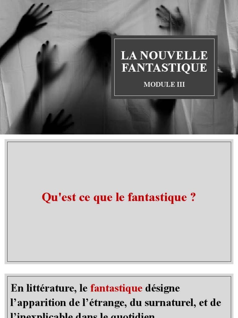 La Nouvelle Fantastique | PDF | Romans