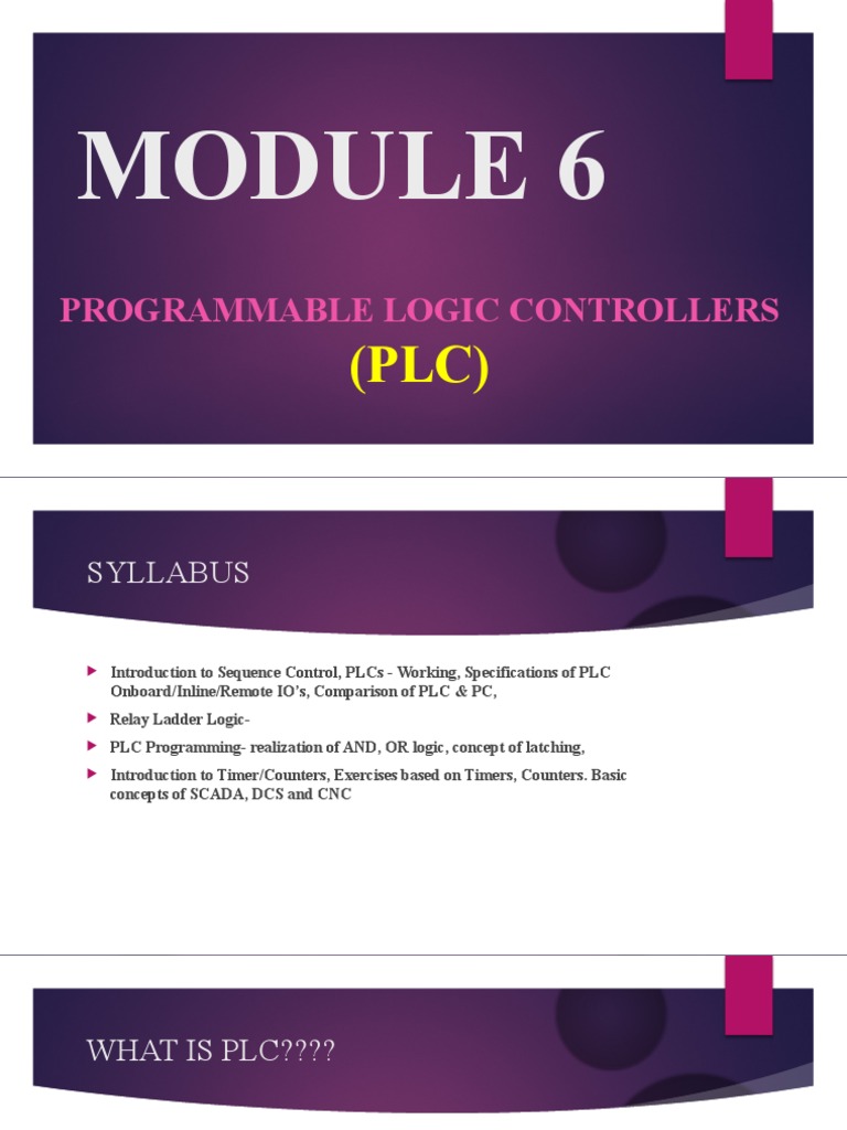 Programmable Logic Controllers | PDF | Programmable Logic Controller | Scada