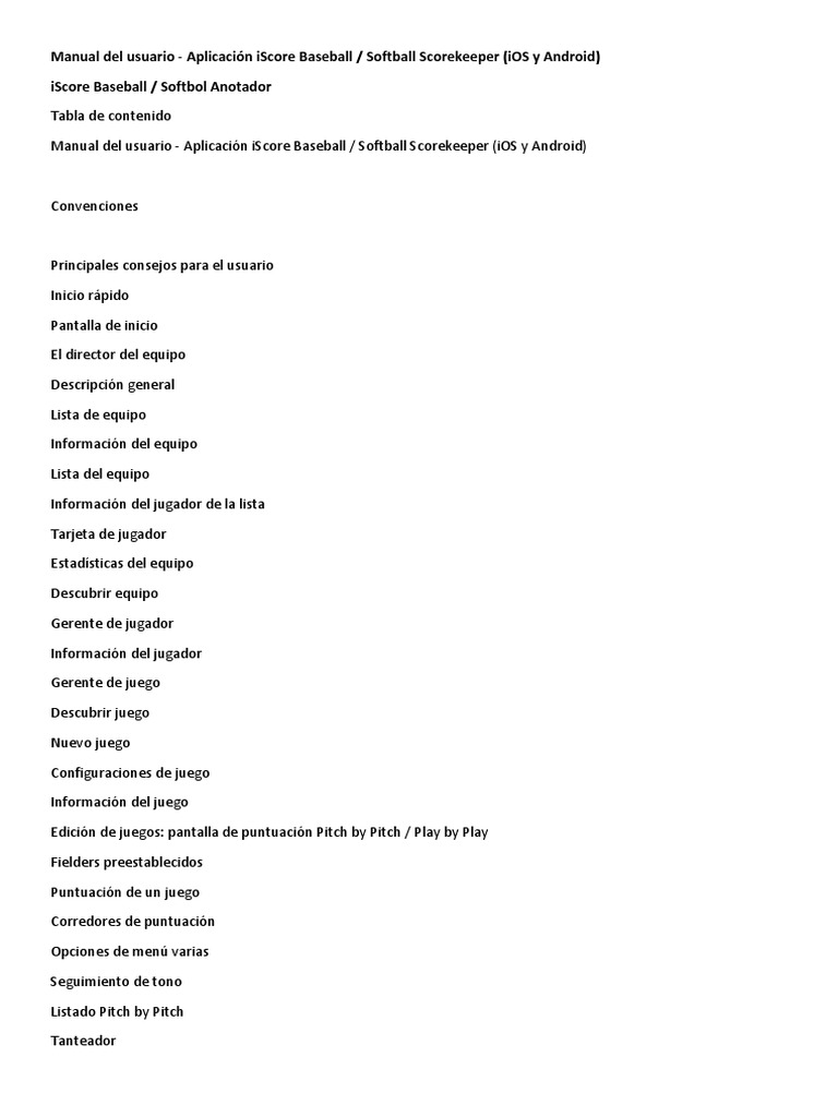 Manual Del Usuario Iscore | PDF | Aplicación movil | Ios