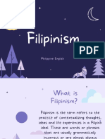 02 Examples of Filipinoism | PDF | Tagalog Language