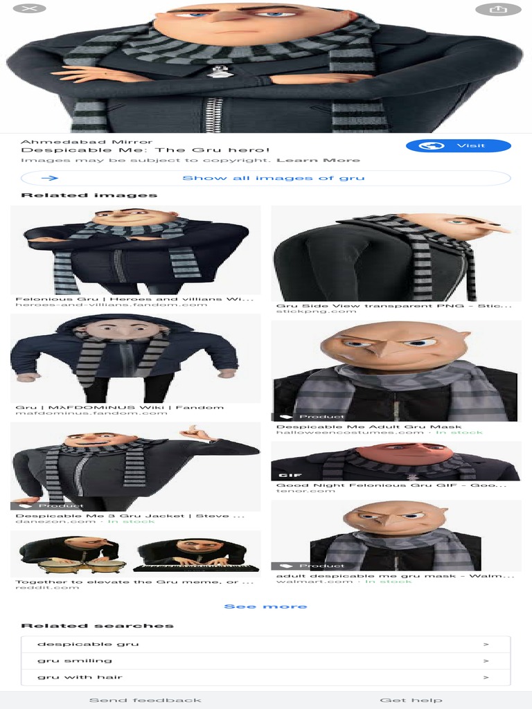 Despicable Me: The Gru Hero!: Show All Images of Gru | PDF | Russia ...