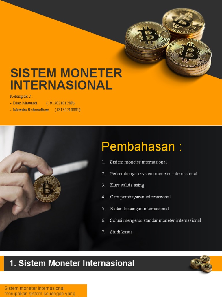 Kel. 2 Sistem Moneter Internasional-1 | PDF | Pengelolaan Keuangan & Uang