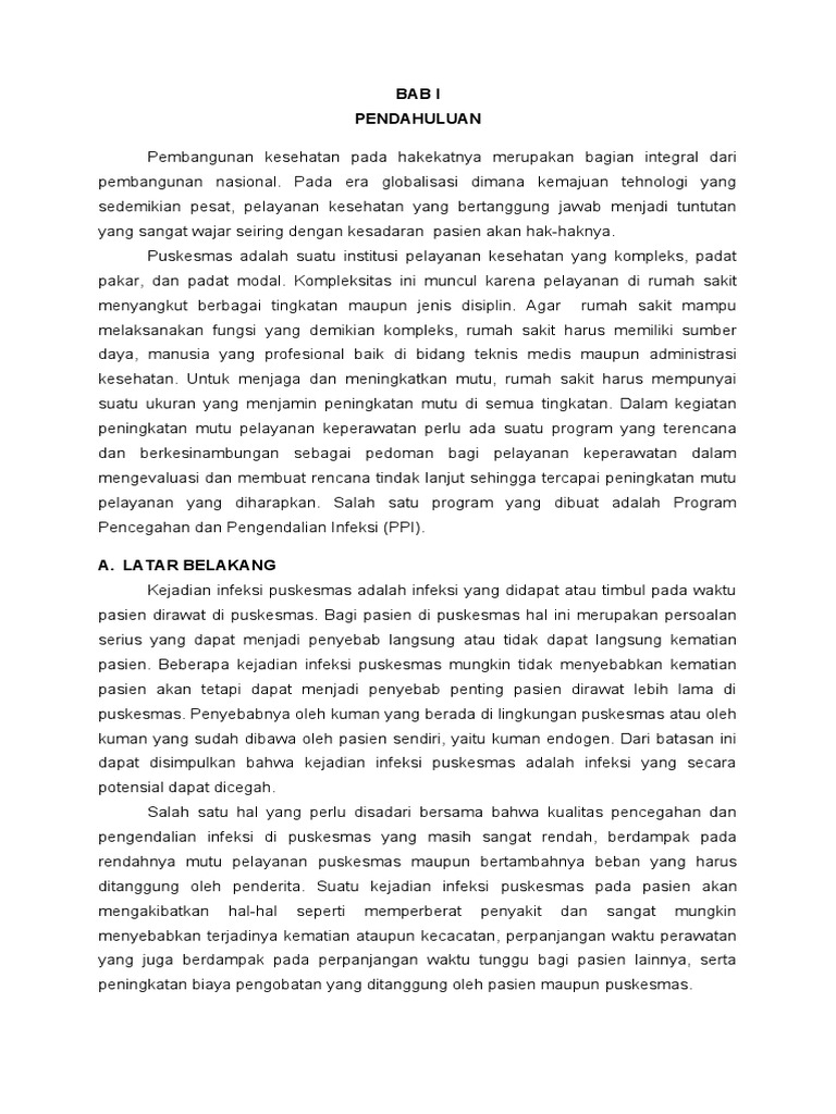 Program Kerja PPI 2019 | PDF