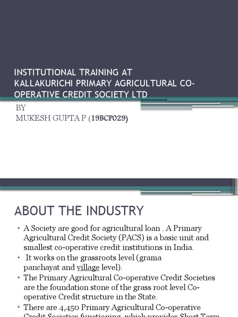 Institutional Training | PDF