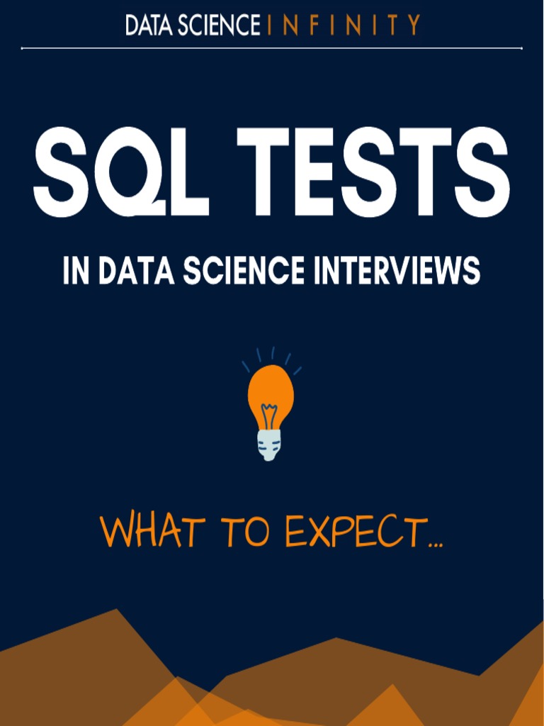 Dsi Guide What To Expect In Sql Tests Pdf Table Database
