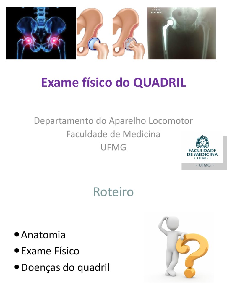 2019 AULA Exame QUADRIL 12 11 2019 | PDF | Sistema Locomotor | Anatomia ...
