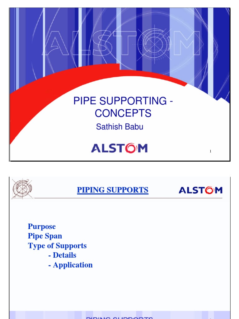 Piping Supports | PDF | Pipe (Fluid Conveyance) | Rotation Around A ...
