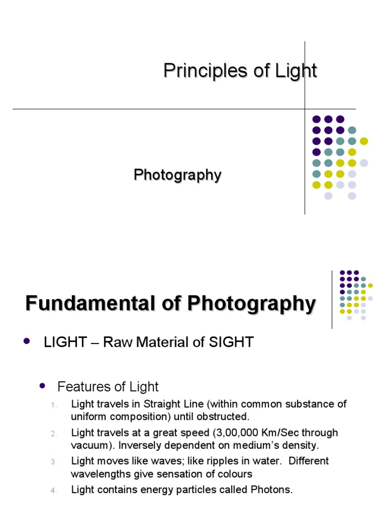 Principles of Light | PDF | Light | Eye