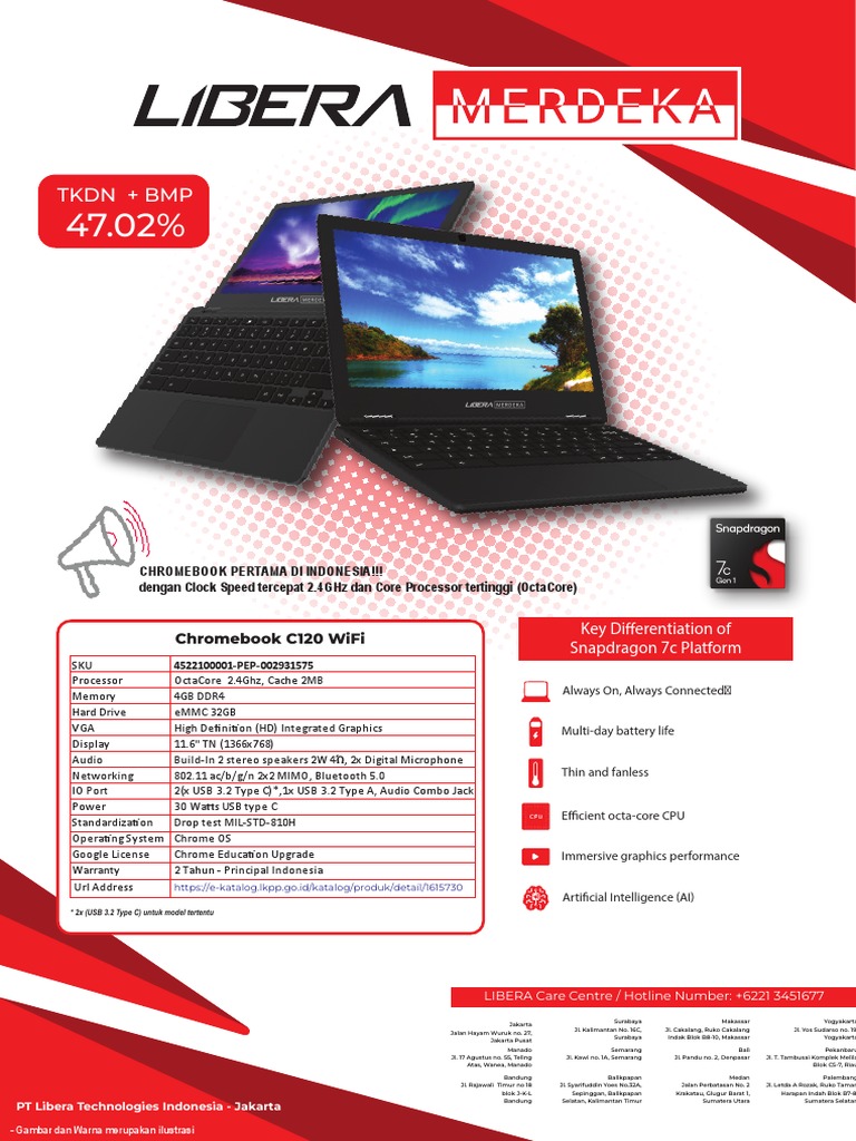 Brosur Libera Merdeka Chromebook C120 - Ekat | PDF | Chromebook ...