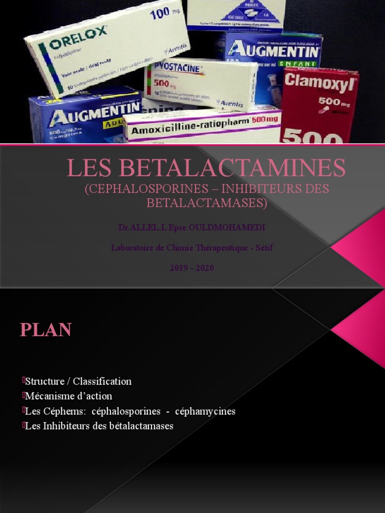 1-Béta Lactamine | PDF | Antibiotiques | Chimie