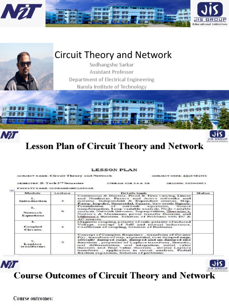 Lecture-1 - Introduction To Circuit Theory | PDF | Electrical Network | Network Analysis ...