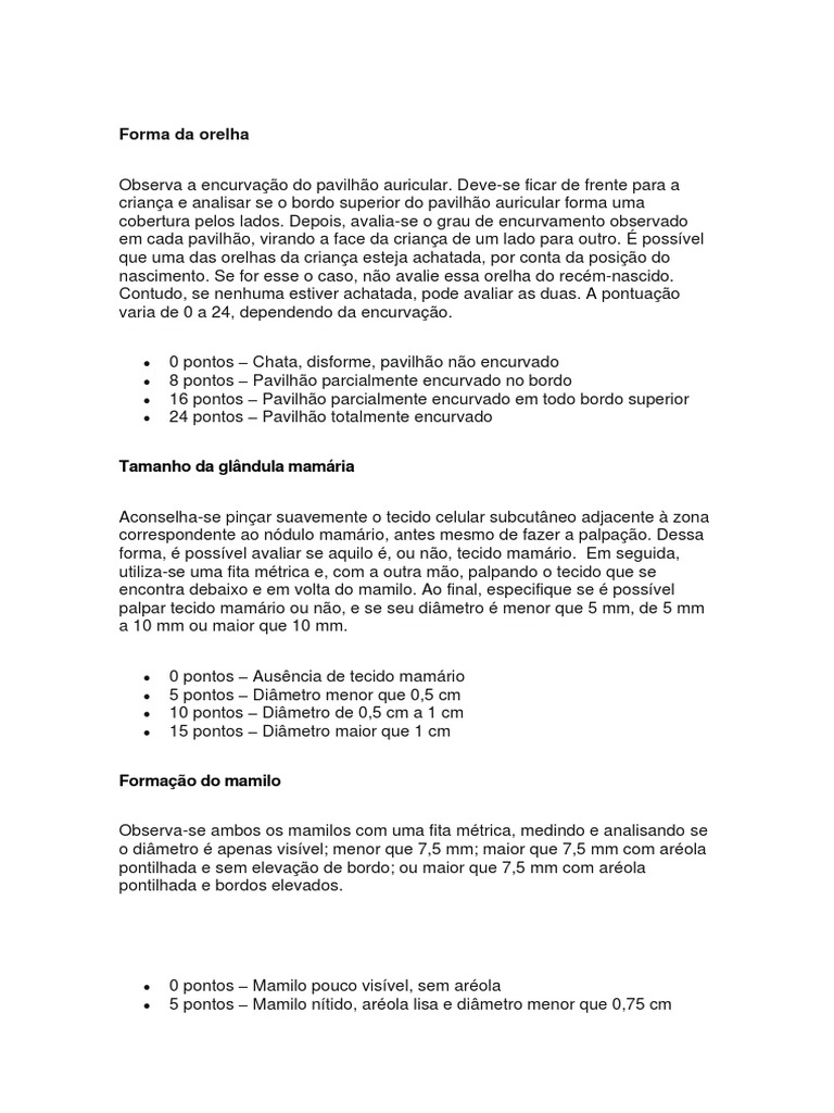 Tutorial para Uso Da Tabela CAPURRO | PDF