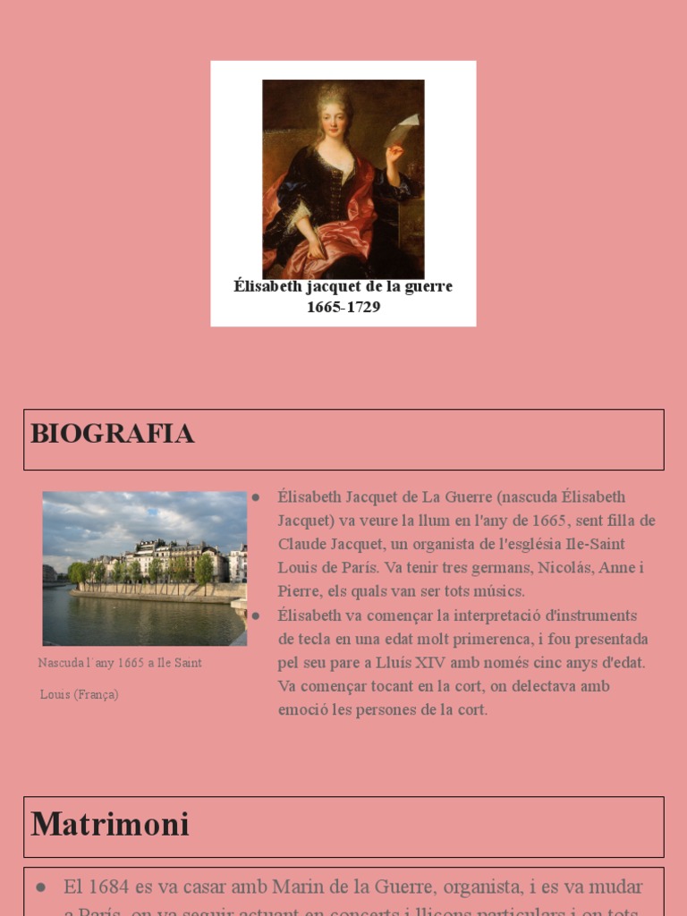 Élisabeth Jacquet de La Guerre | PDF