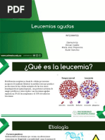 Leucemia Mieloblástica Aguda | PDF | Leucemia | Especialidades Medicas