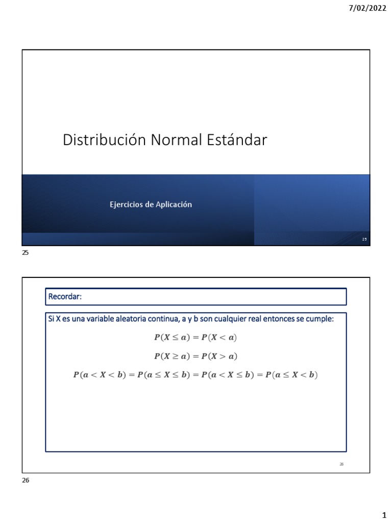 Clase2 - Ejercicios de Aplicación D.Normal | PDF | Distribución normal | Probabilidad