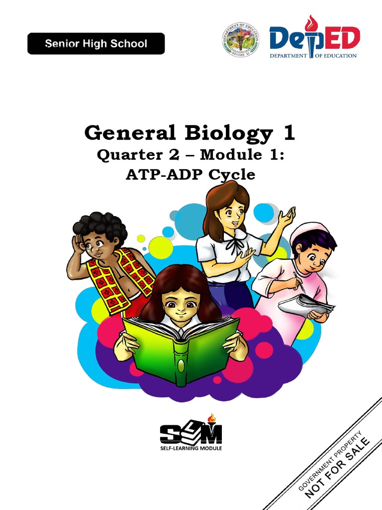 General Biology 1: Quarter 2 - Module 1: ATP-ADP Cycle | PDF ...