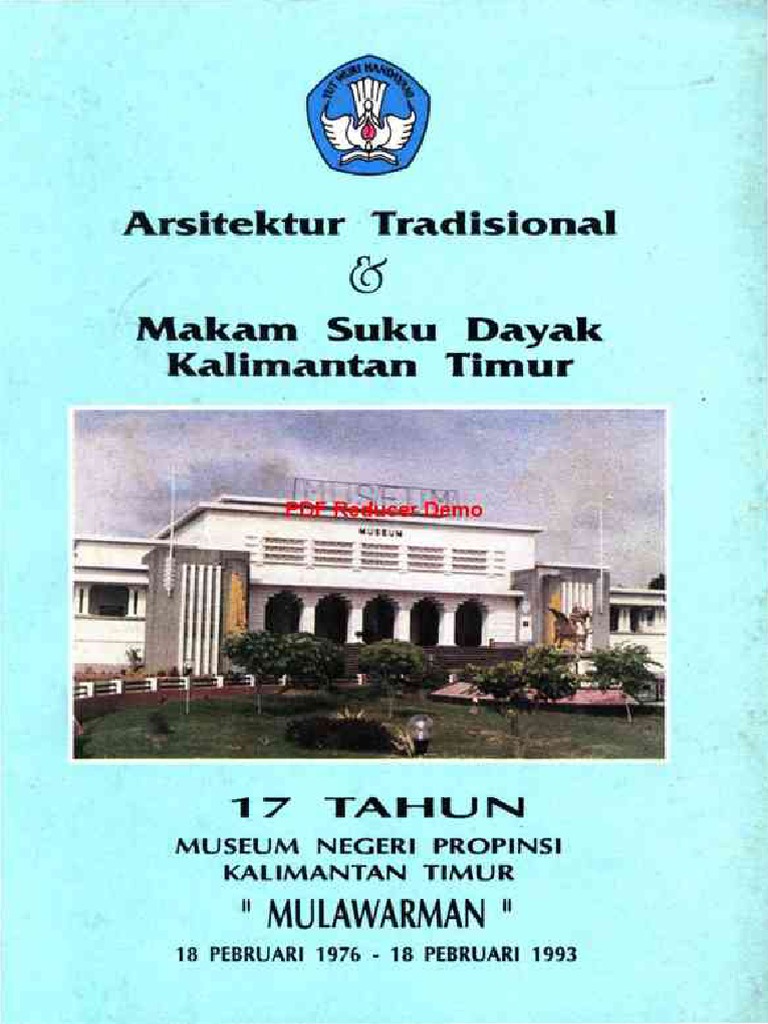 Arsitektur Tradisional & Makam Suku Dayak Kalimantan Timur | PDF