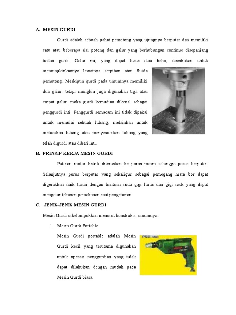 Mesin Gurdi | PDF