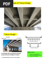 Design of T Beam Bridge | PDF | Beam (Structure) | Bridge
