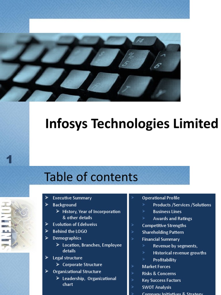 Company Profile - Infosys | PDF | Outsourcing | Business
