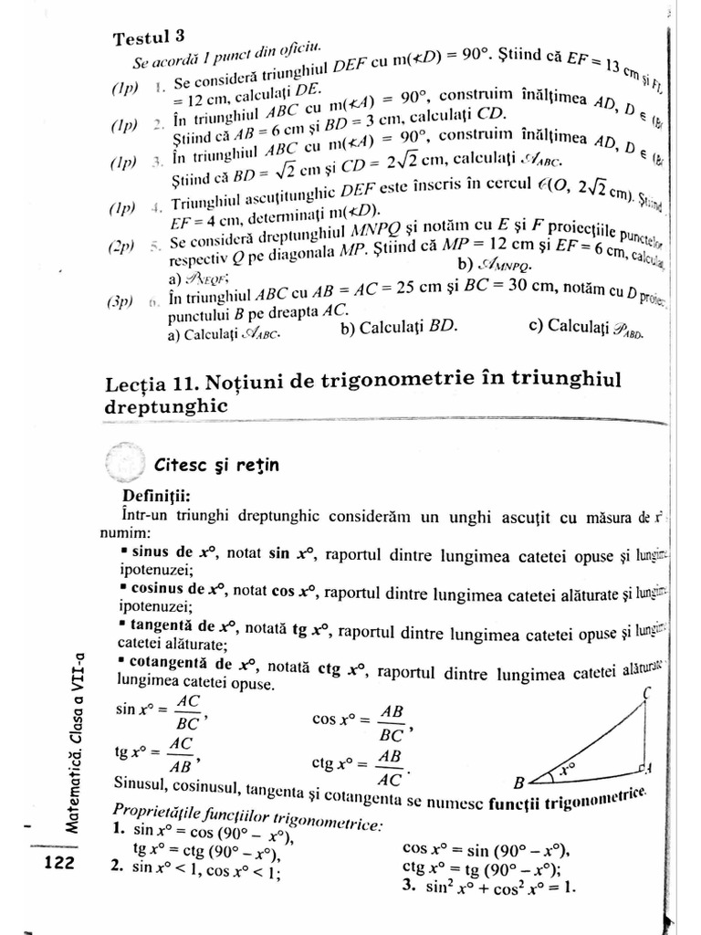 Trigonometrie Poligoane Regulate | PDF